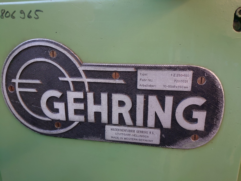 Geiger GEHRING 1 Z 250-131 1965